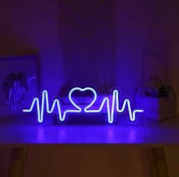 customise neon light sign neon light name plate fancy neon light 3D ...