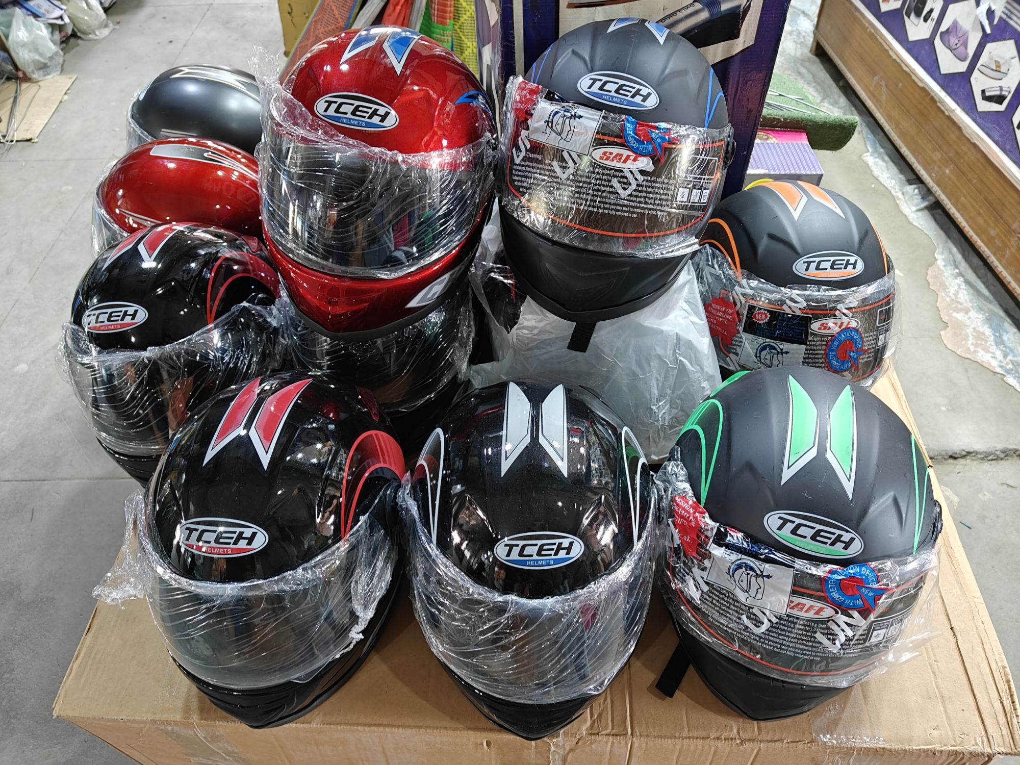 Helmet For bike Unbreakable + Safety with Premium Look | Daraz.pk