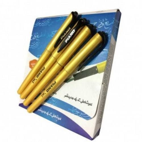 Piano Urdu Nib Cut Fountain Pen Pack of 5 | Daraz.pk