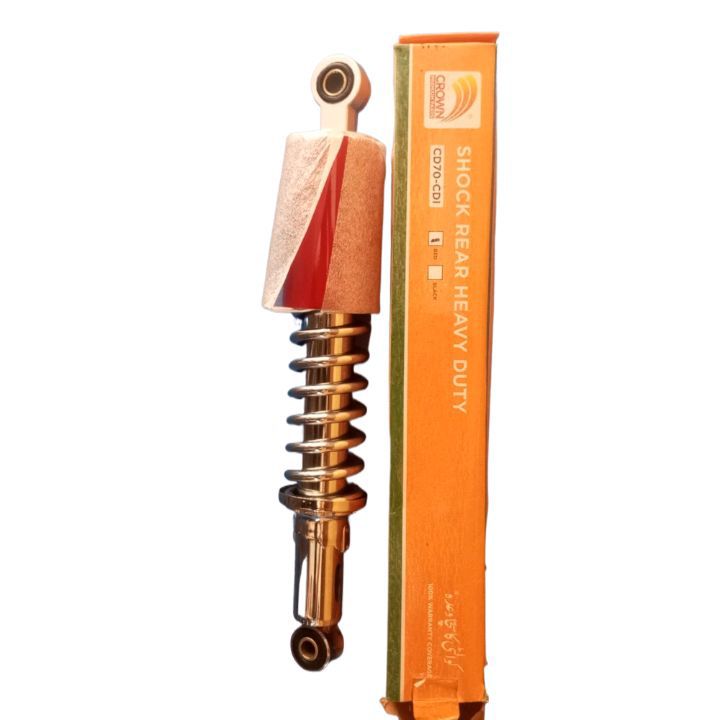 Shock absorber cd 70 red rear(back) crown lifaan (free luster packet ...