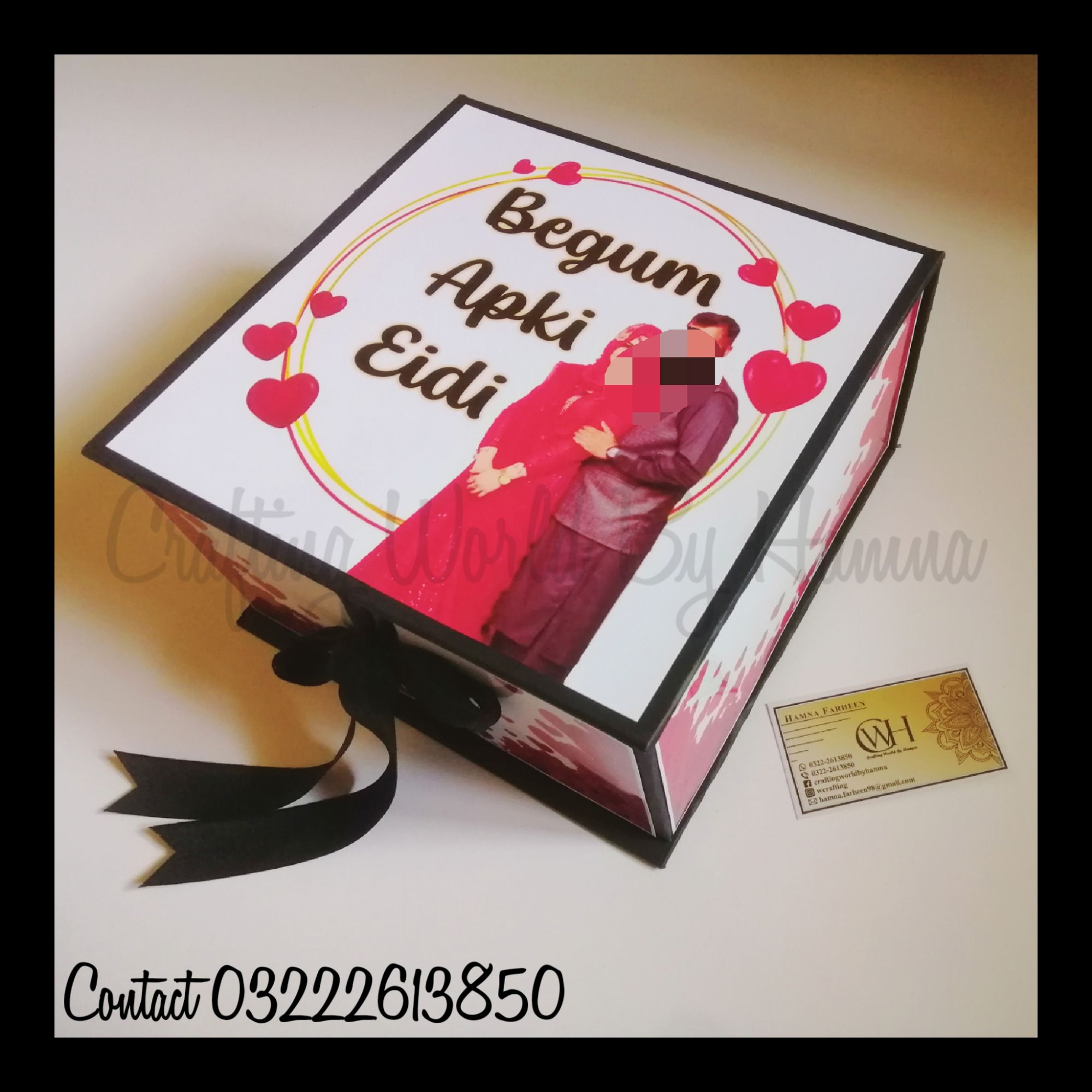 Eidi Box - beghum ki eidi - empty box - custom made also available ...