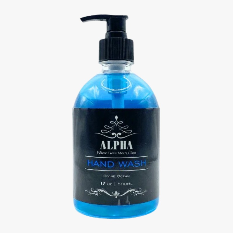 ALPHA Hand Wash Anti-Bactarial Liquid Hand Wash 500 ML(Pack of 4 ...