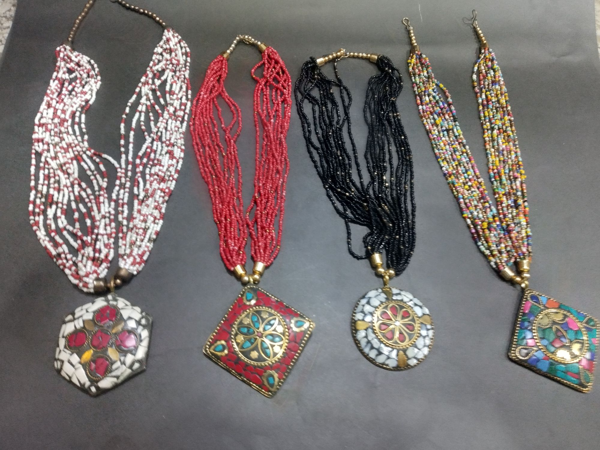 Nacklce Napile Stone Nacklce | Daraz.pk