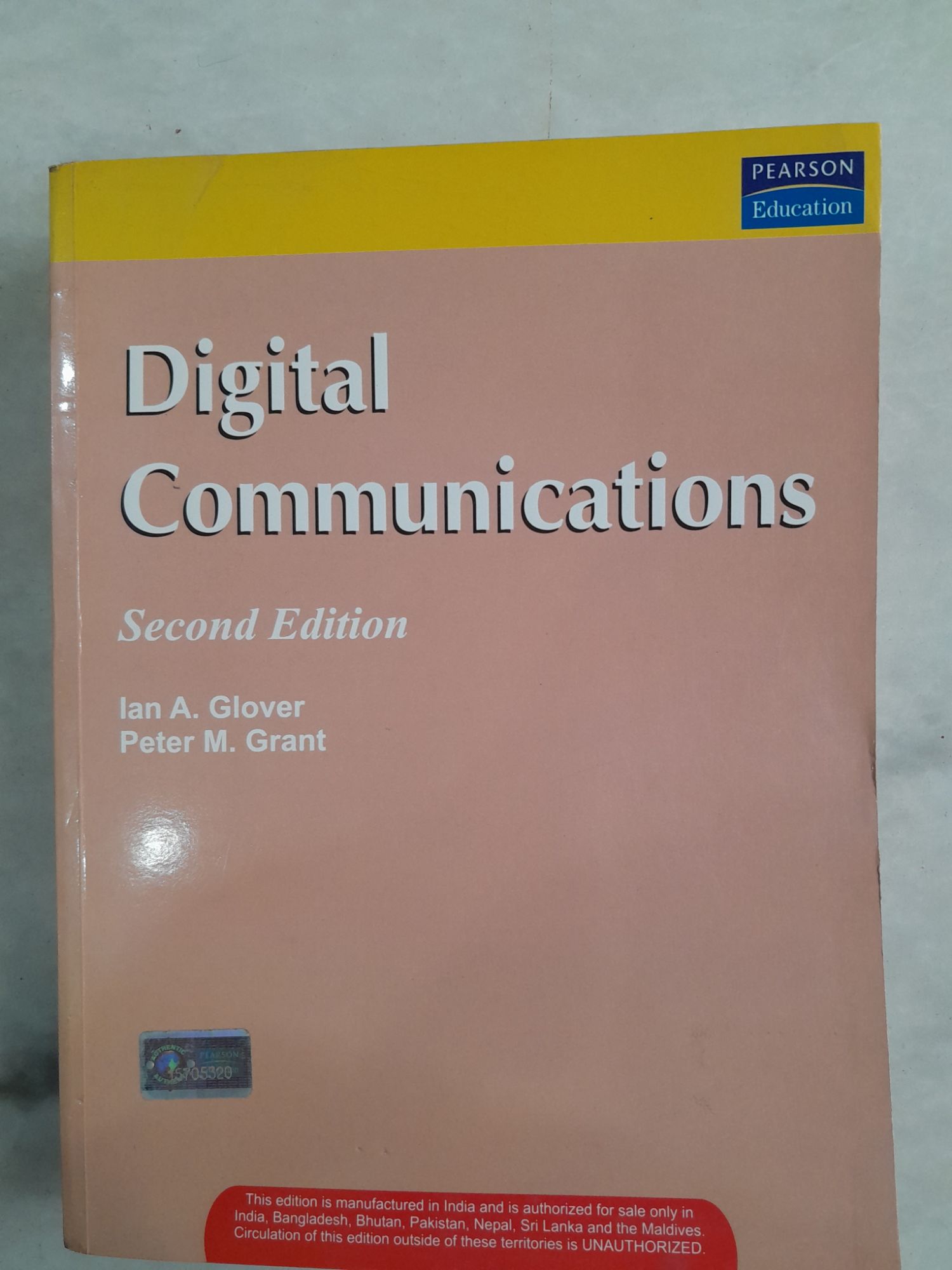 Digital communication 2nd by Glover | Daraz.pk