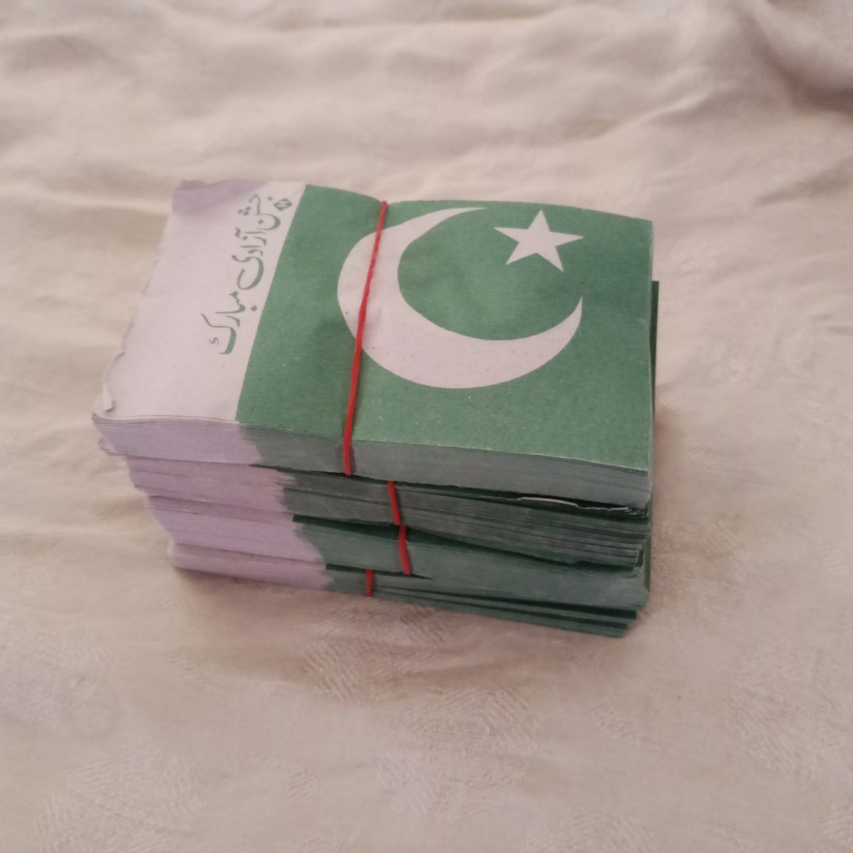 Jhandian Paper Flag (250 Paper Flag) Pakistan Independence Day - 14 ...