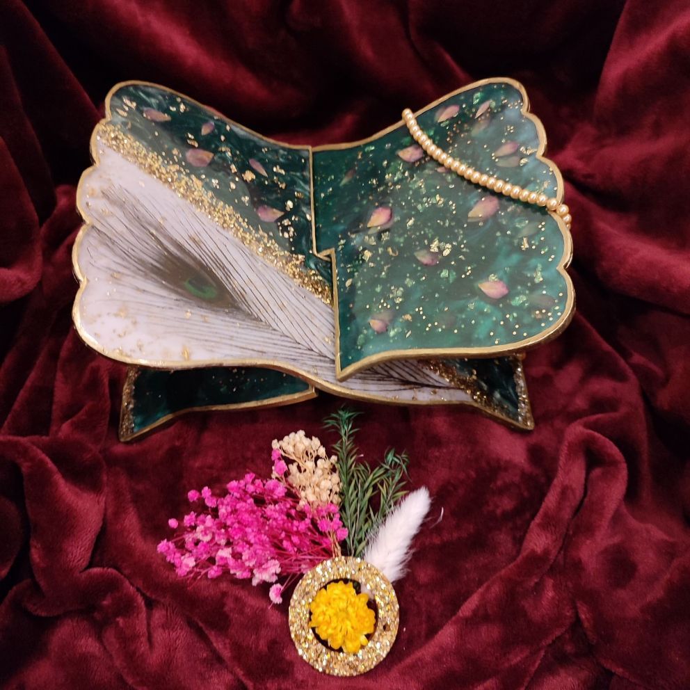 Resin Handcrafted Quran Holder | Daraz.pk