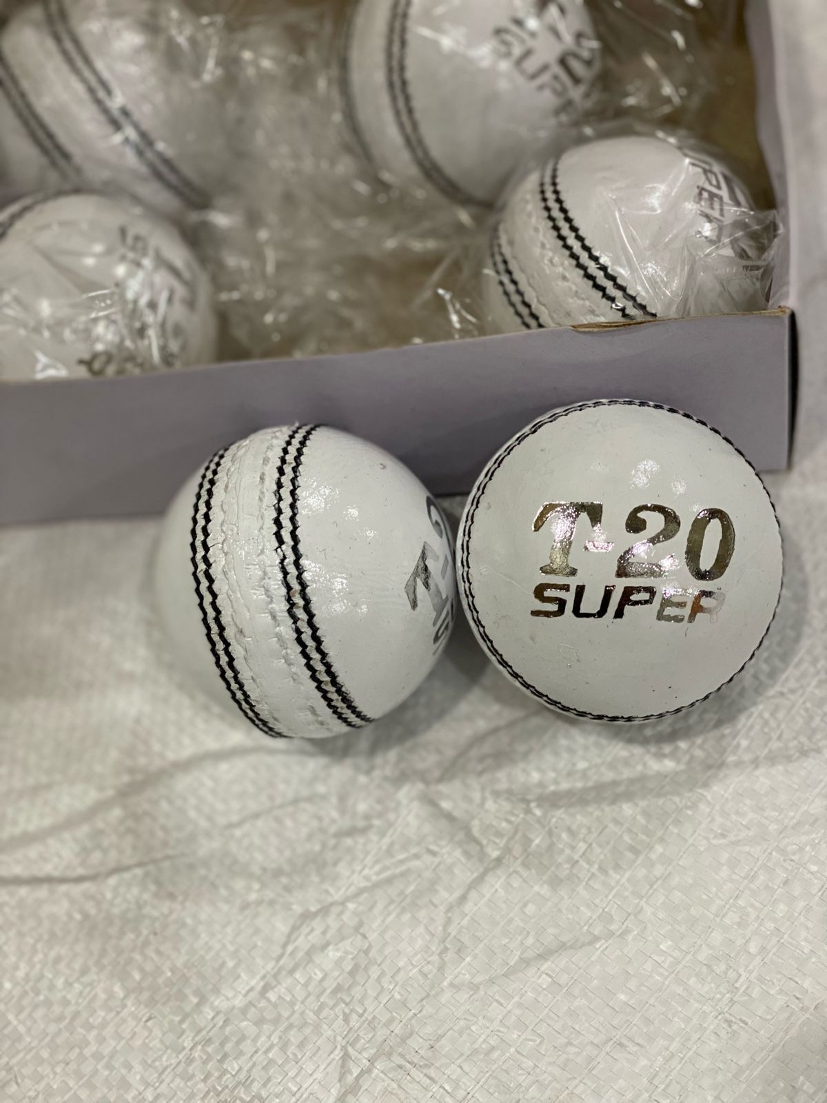 T20 suoer hard ball cricket hard ball white 1piece only | Daraz.pk