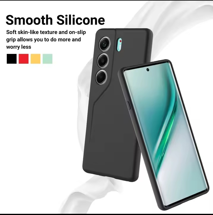 Tecno Camon 40 Pro Case Rock Slim Soft Silicon Matte Phone Cover ...
