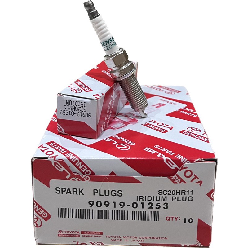 Toyota Altis Corolla Iridium spark plugs sc20hr11 (90919-01253) 1 piece ...