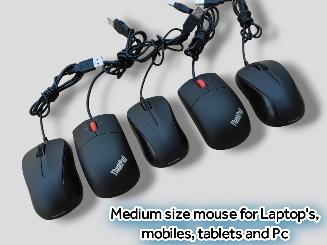 Professional mouse for Laptop's, mobiles, tablets and pc's. medium size ...