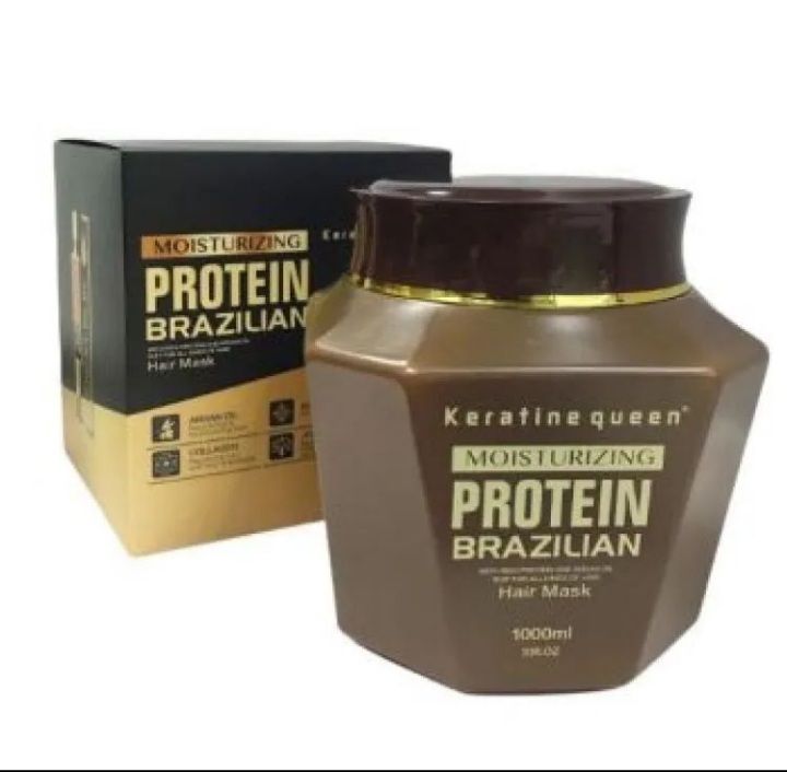 Keratin Queen Protein Brazilian Straightening Hair Mask 1000ml | Daraz.pk
