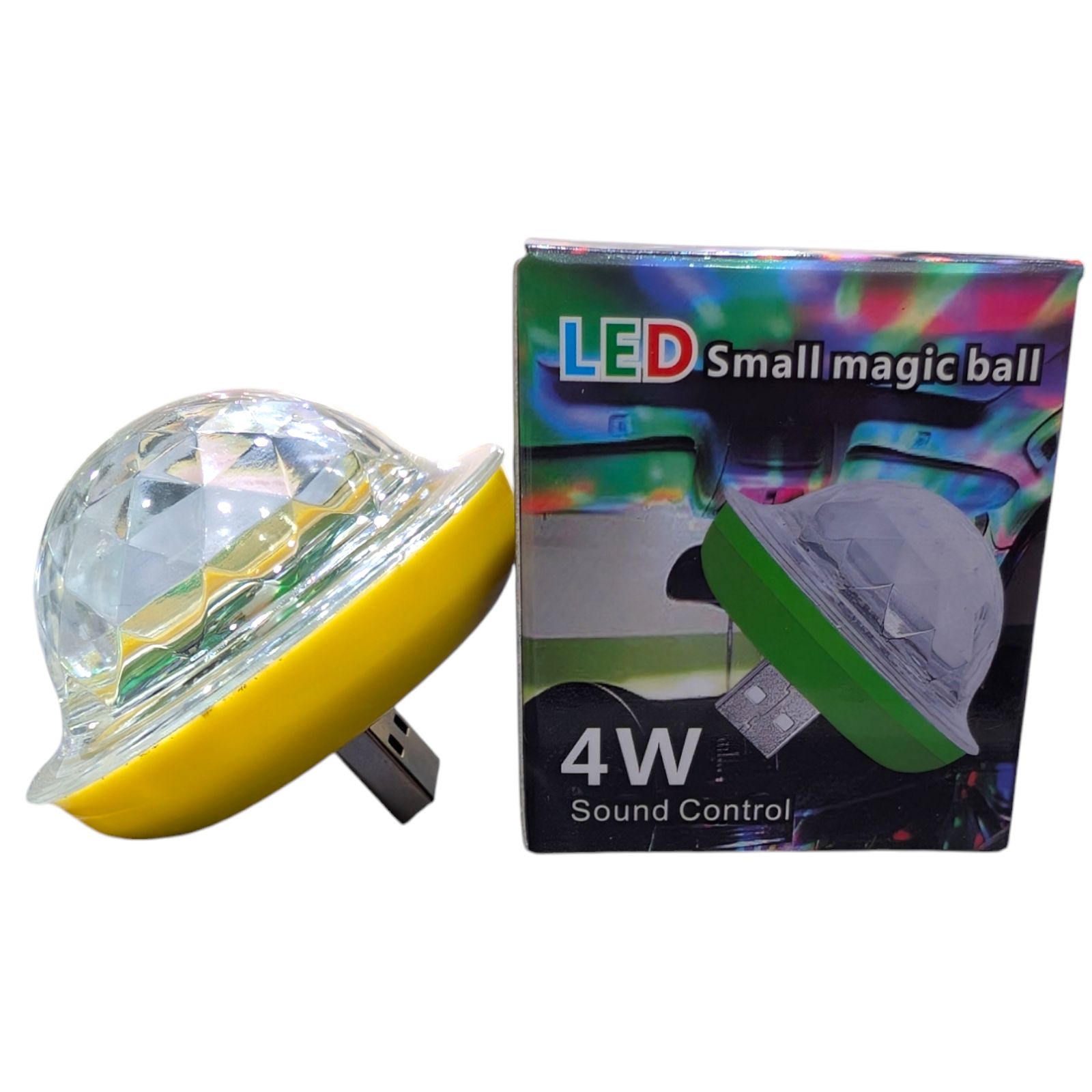 LED Portable Multi Color Room Light - Disco RGB Light - Party Colored ...