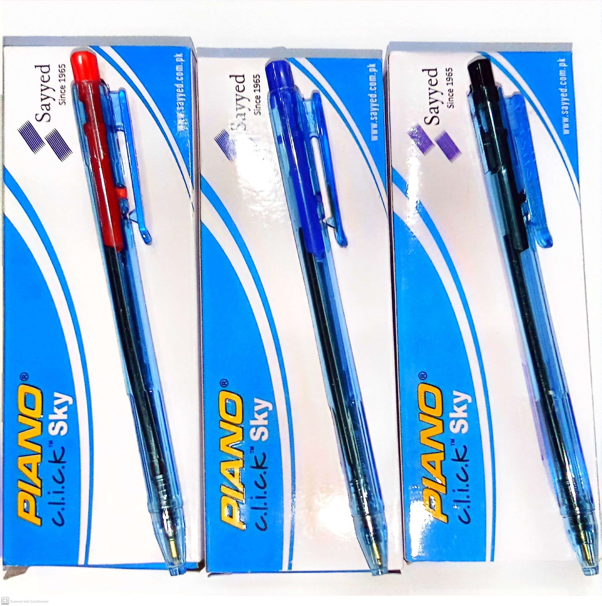 piano click sky ball pen 10s pack | Daraz.pk