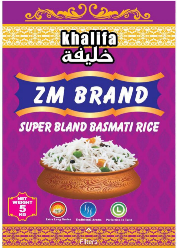 super panjab basmati rice z.m brand 5kg bag | Daraz.pk