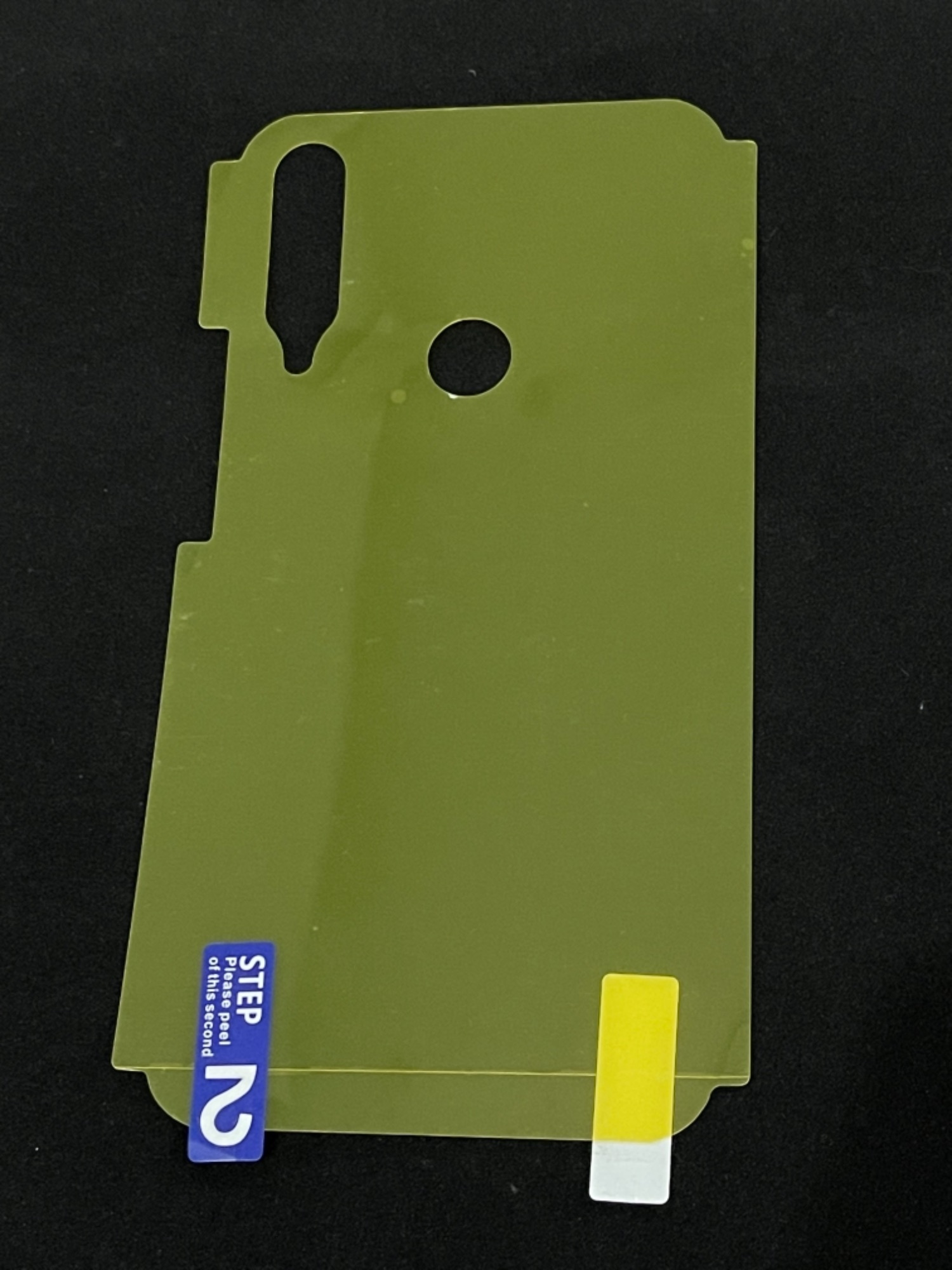Huawei Y9 Prime 2019 Back Yellow Hydro Gel 360 Smooth Sheet Edges Jelly ...