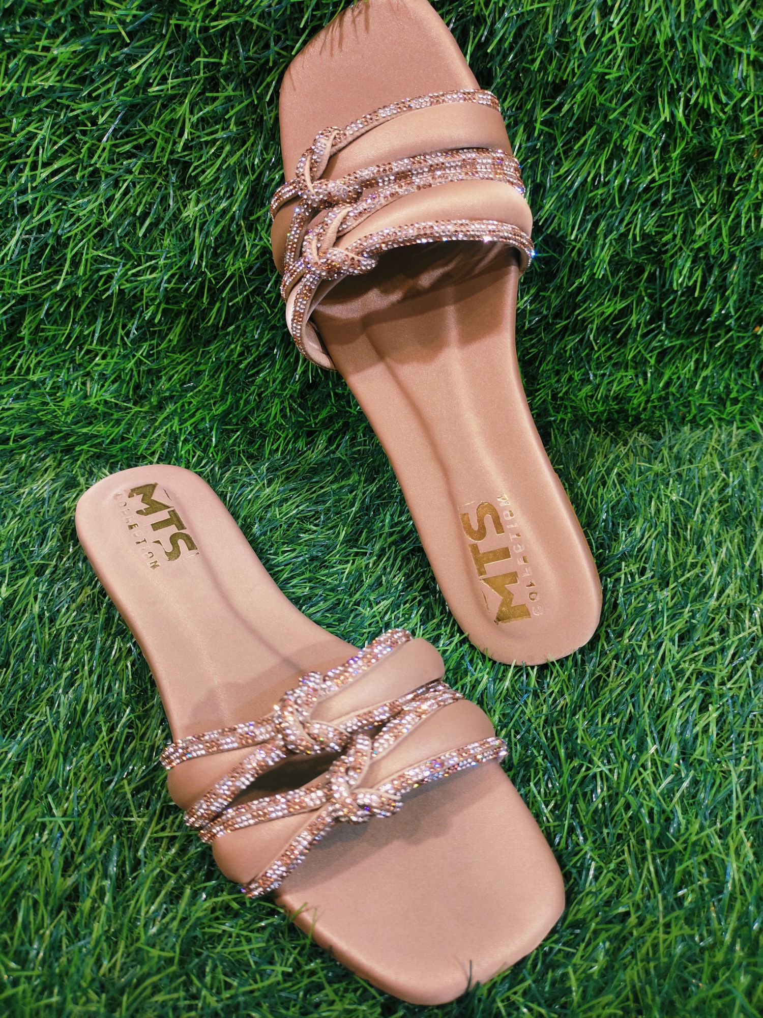 Latest Flat Chappal for Women- Fancy strip design- Medora Store | Daraz.pk