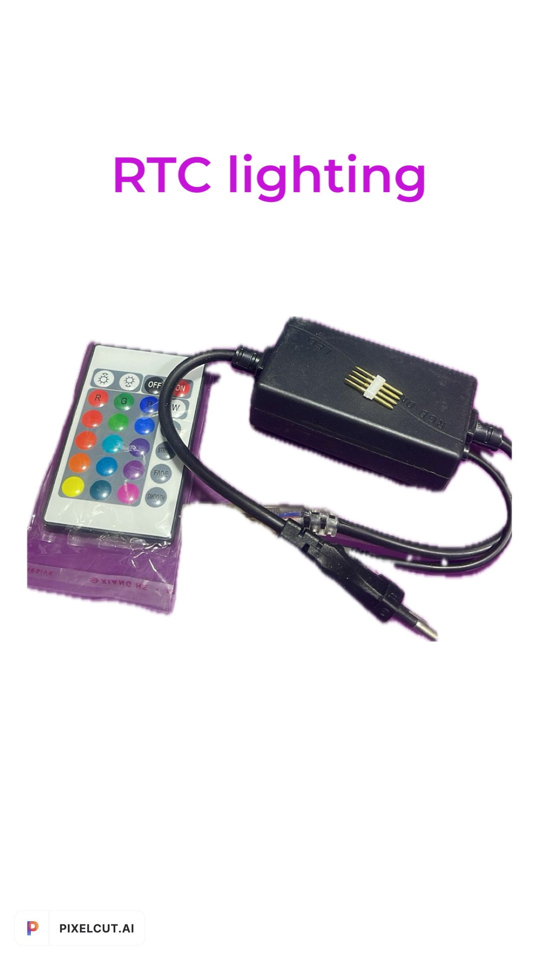 Led 5050 RGB light controller with remote | Daraz.pk