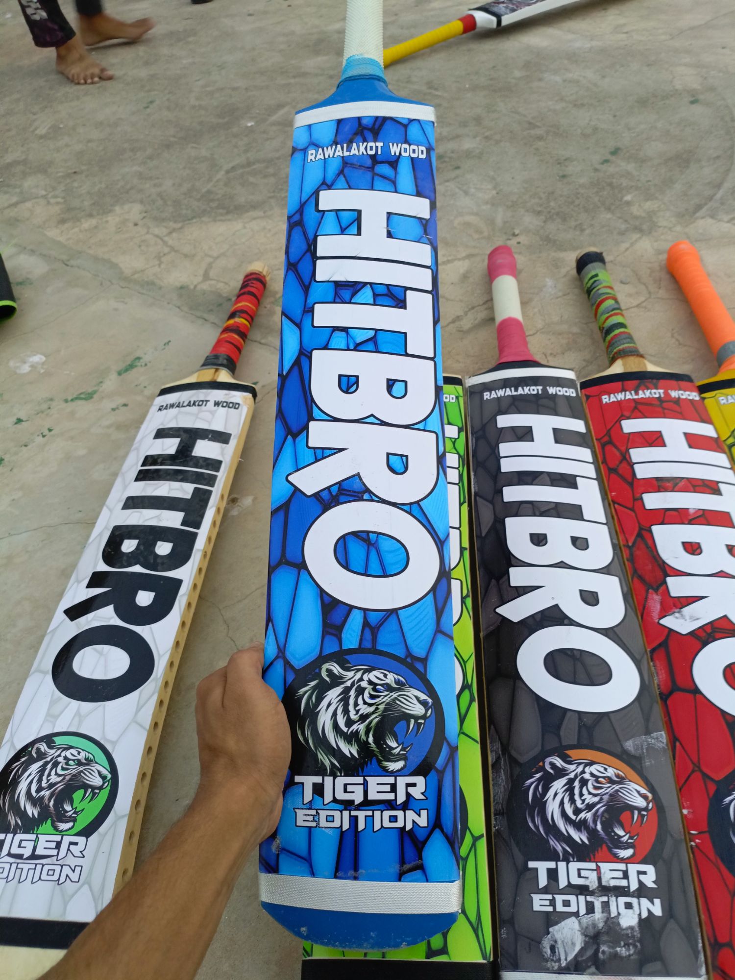 Hit Bro Tiger Edition Original Rawlakot Cricket Bat | Daraz.pk