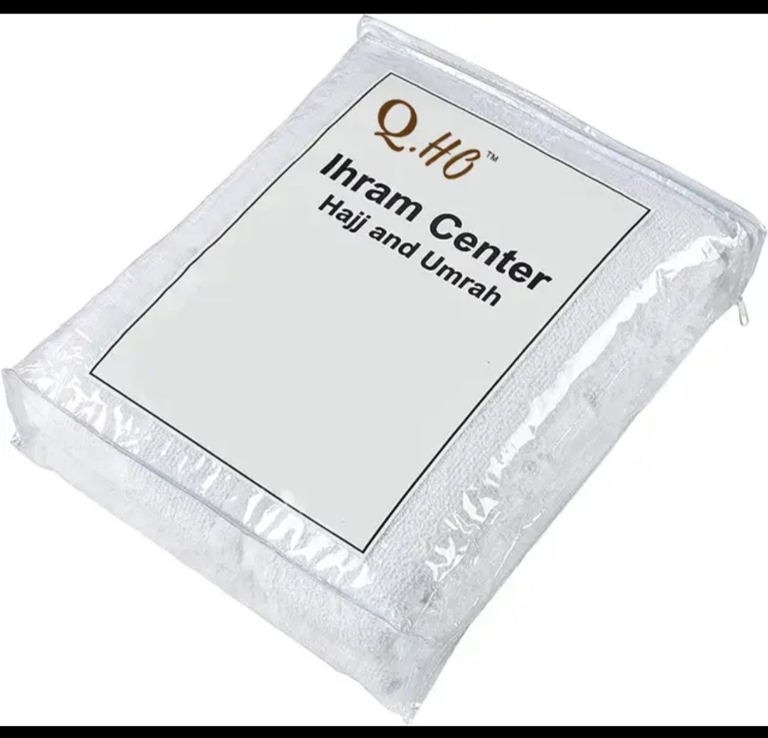 Ihram Ehram Ahram for Men for Hajj and Umrah - 2 Towels - Hygienic ...