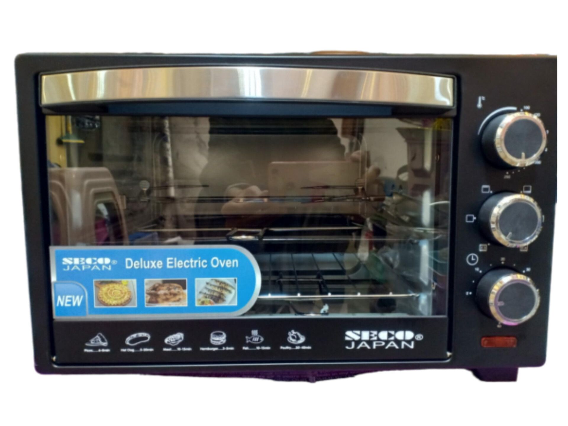 Seco Japan Rotisserie Oven 26L Deluxe Electric Oven | Daraz.pk