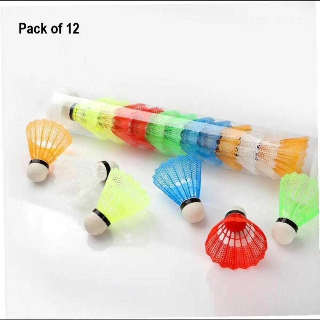 multicolor plastic shuttlecock high quality multi pack shuttle ...