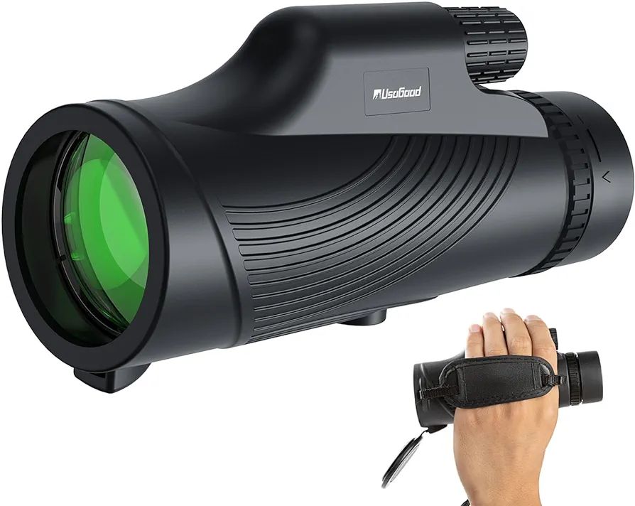 Monocular Telescope, 10x42 Monoculars for Adults, Usogood Compact ...