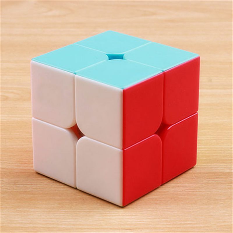 Original 2x2 Moyu Fast Speed Cube Stickerless Magic Cube Puzzle ...