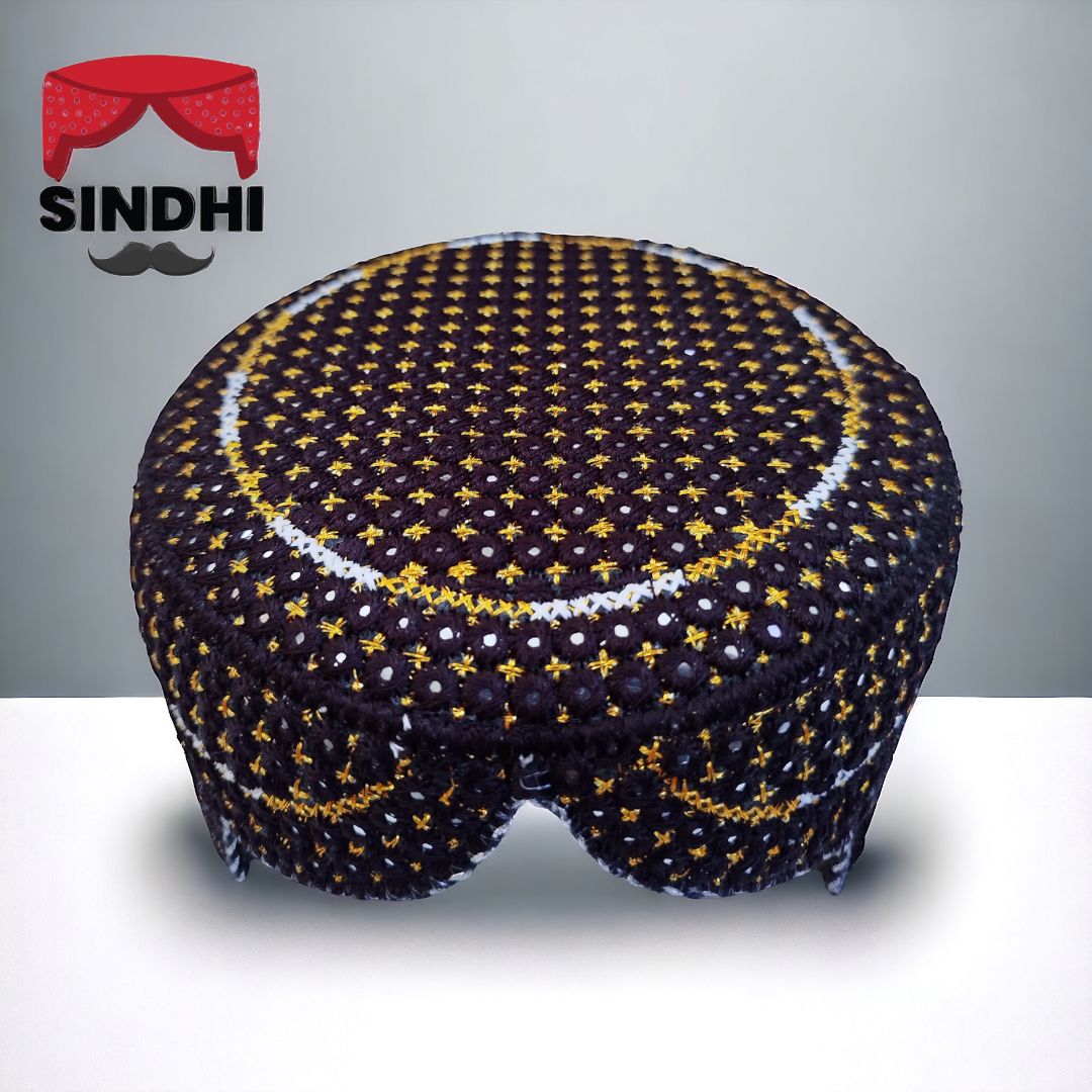 Sindhi Cap/Topi/ Sindhi tradional Cap/Blochi traditional cap /Standard ...