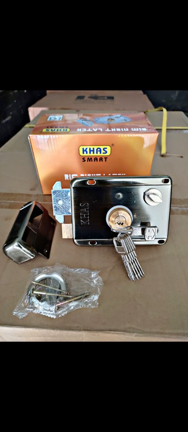 "Heavy Duty Metal Main Gate Lock | Weatherproof Security Door Lock with ...