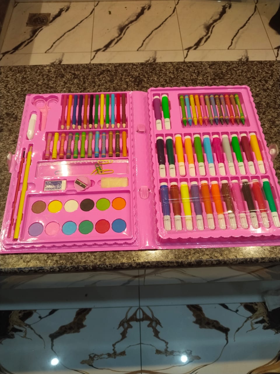 kids colouring kit kids color box Art color set kids gift boys and ...