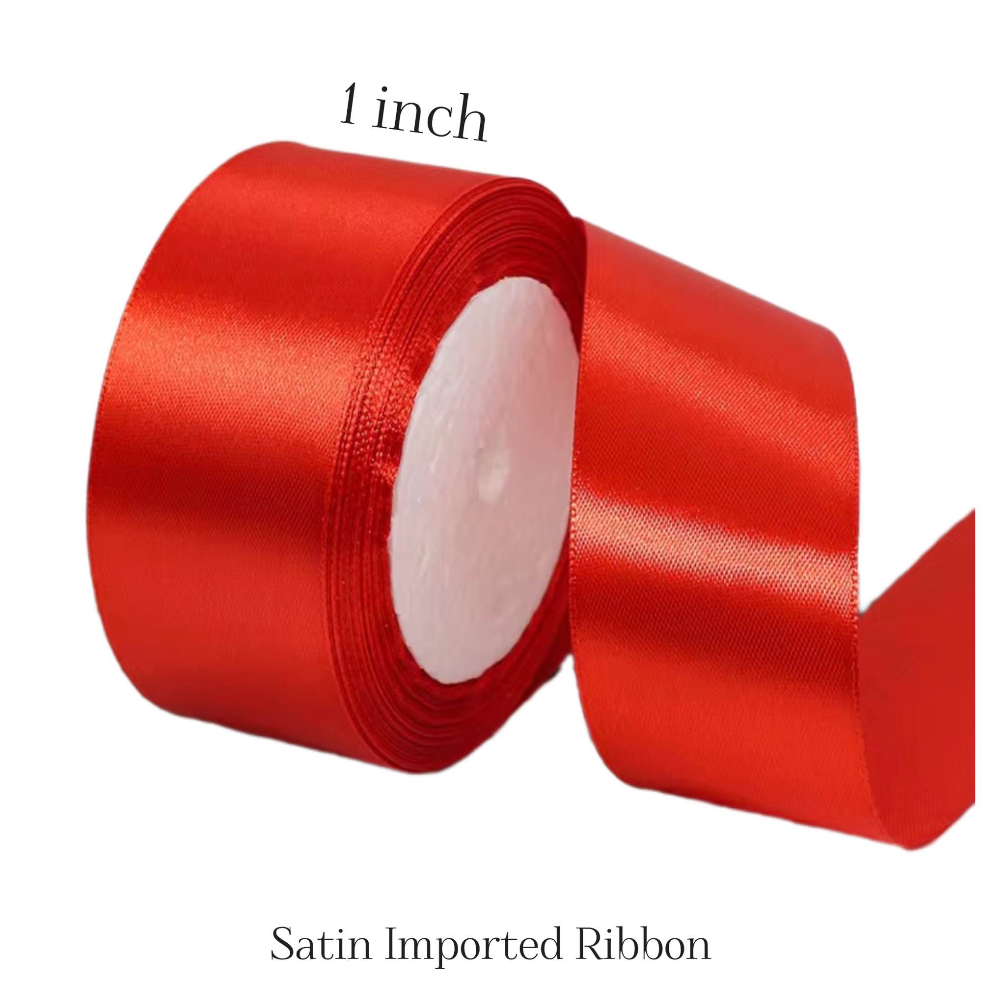 1 Inch Ribbon, 1 Inch Satin Ribbon 18 to 22 yards, Satin Ribbon, Ribbon ...