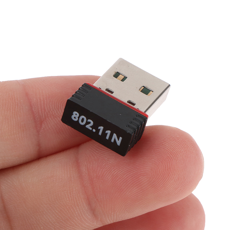 Mini USB Wifi Adapter 802.11n Antenna 150Mbps USB Wireless Receiver Dongle Network Card External ...