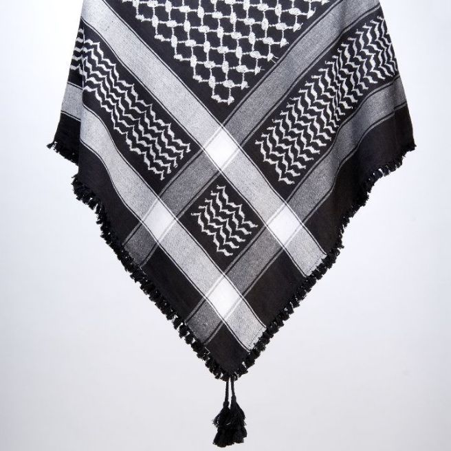 Palestine Black Addition Arabic Traditional Muffler Scarf & Shemagh ...