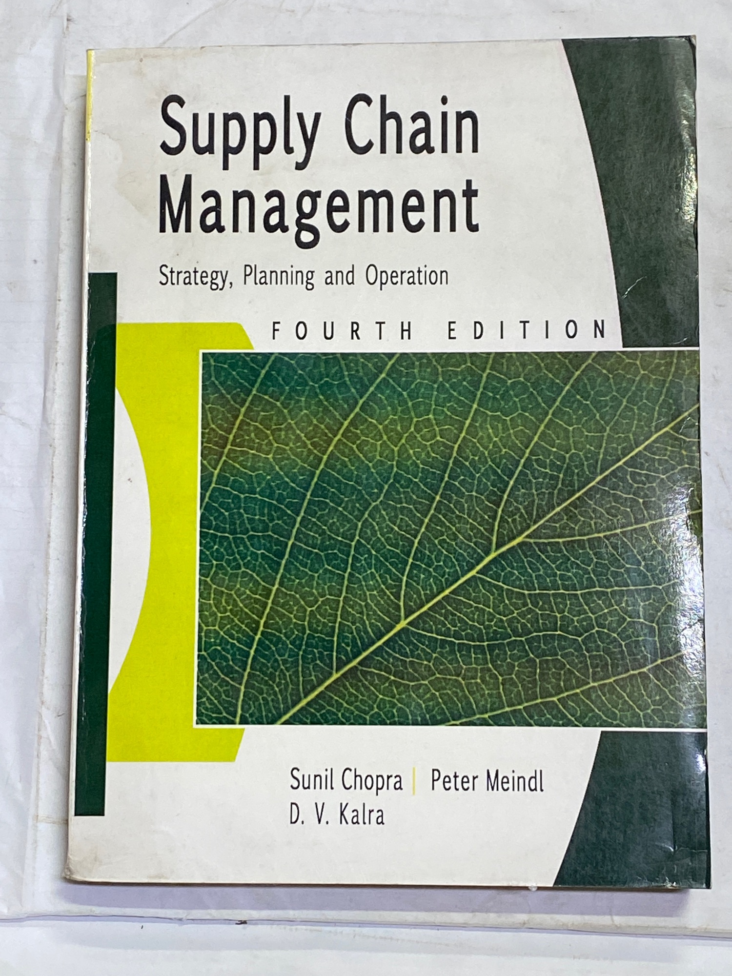 SUPPLY CHAIN MANAGEMENT 14th EDITION BY SUNIL CHOPRA PETER MEINDL ...