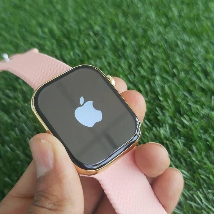Series 9 Apple Logo Smartwatch | Wireless Charging Support | Daraz.pk