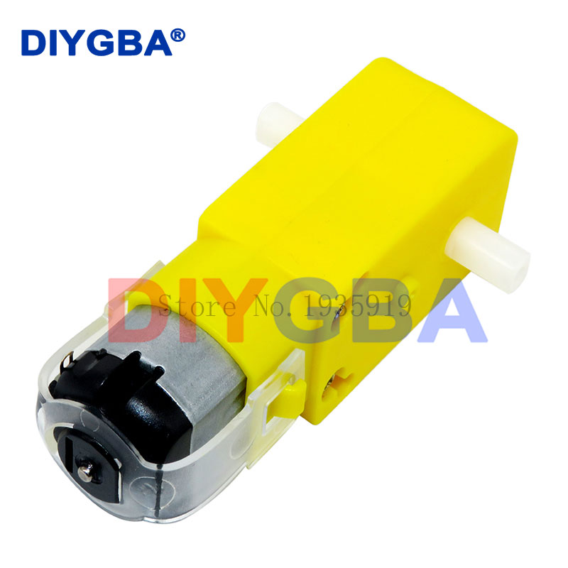 TT motor + 65mm wheel DC3V-6V Motor 130 Gear motor with the wheel for ...