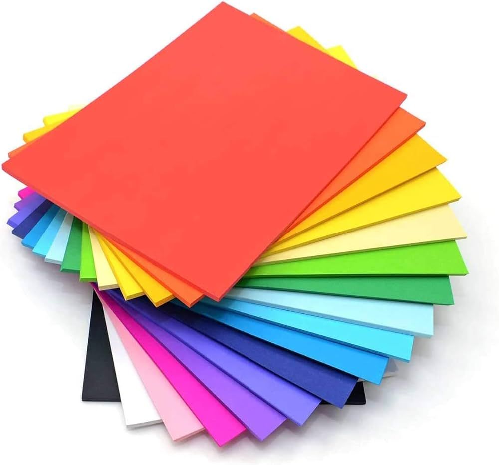 Multiple colors computer paper A4 size color paper printing paper 100 ...