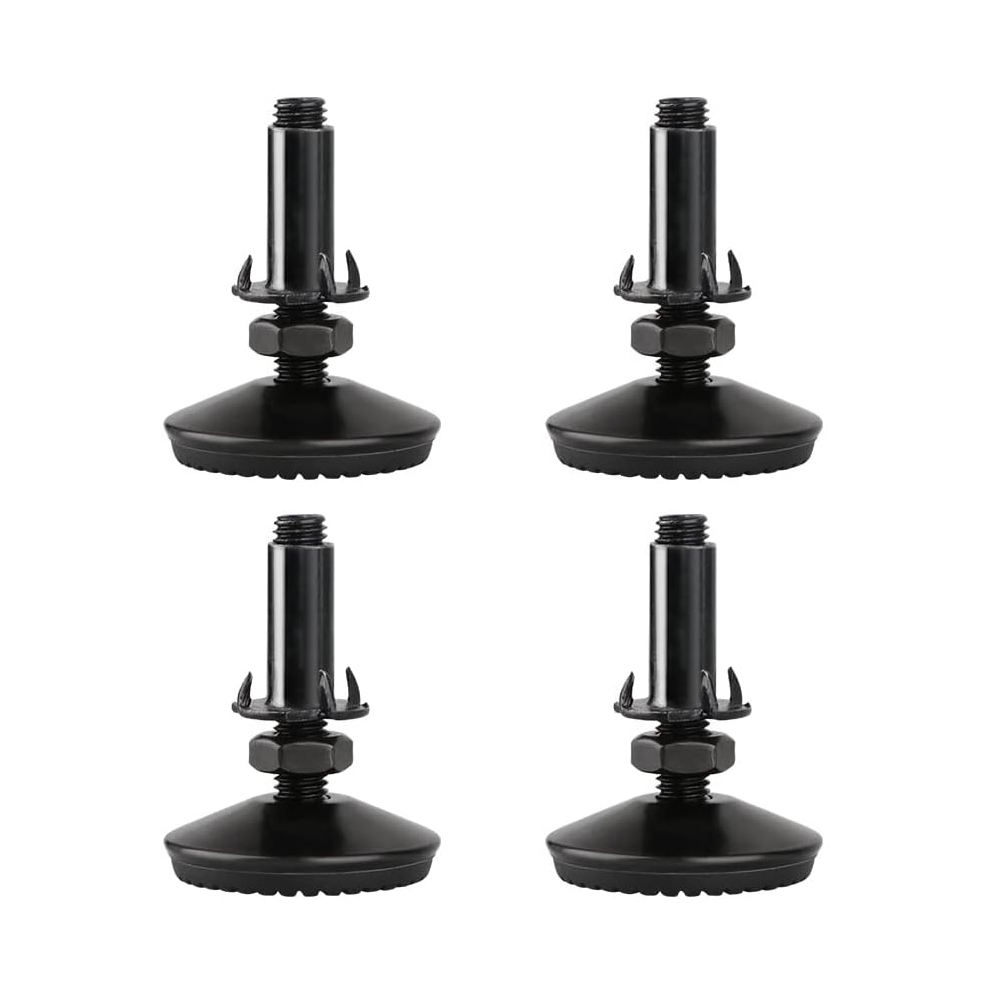 Adjustable Table Feet Heavy-Duty Adjustable Furniture Leveling Feet (4 ...