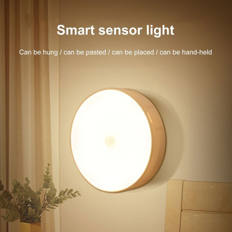 LED Smart Sensor Light, Rechargeable Model With Long Time Life, Human ...