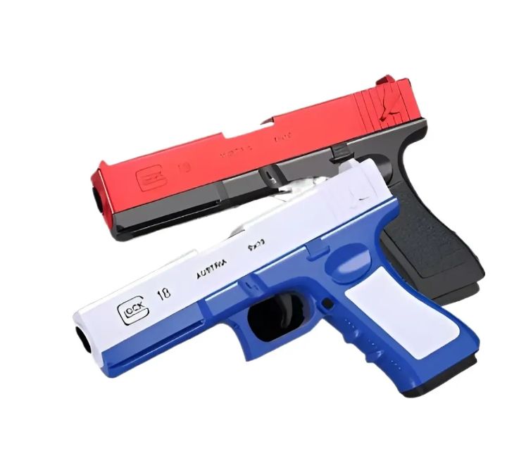 Glock Soft Bullet Gun Shell Ejection Toy Gun Soft Bullet gun Outdoor ...