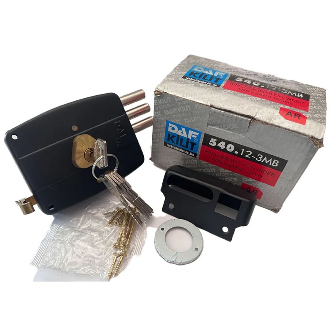 heavy duty, door security inter lock for main gate with three heavy ...