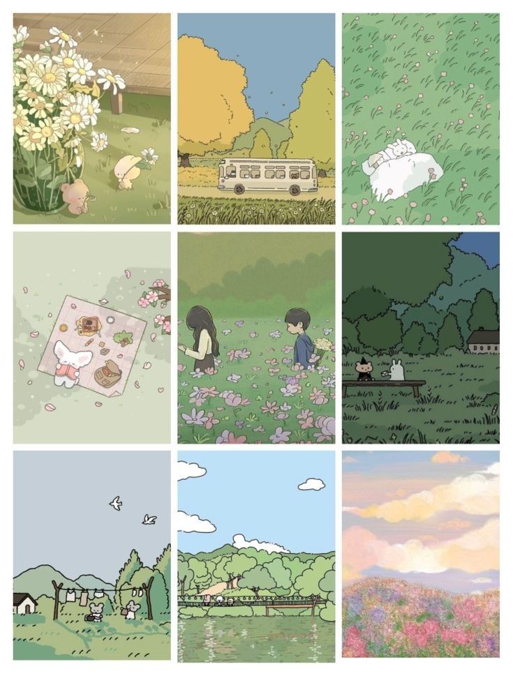 Green aesthetic stickers A5 uncut | journaling , Plant , Nature ...