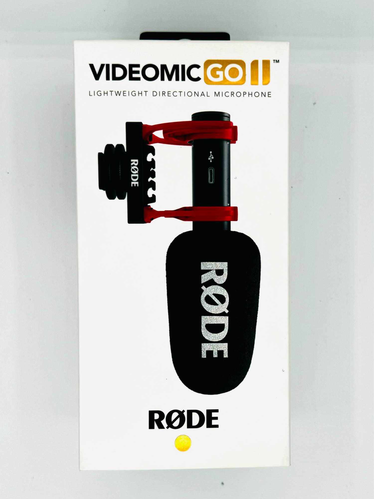 Rode VideoMic GO II Camera-Mount Lightweight Directional Microphone ...
