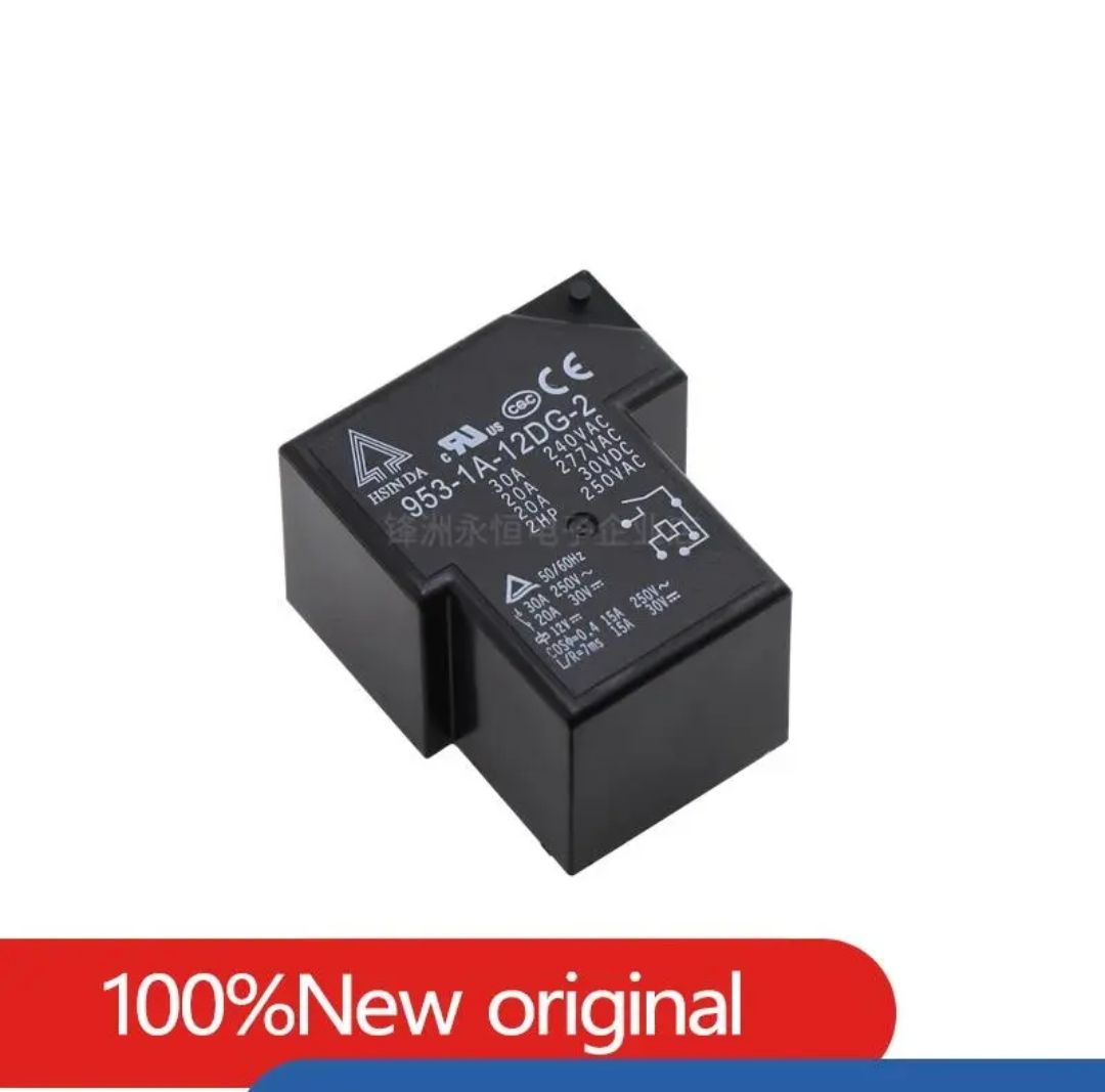 DC 12V 6Pin Relay 30A 250V DC 12V Coil PCB T-Type High Power ...