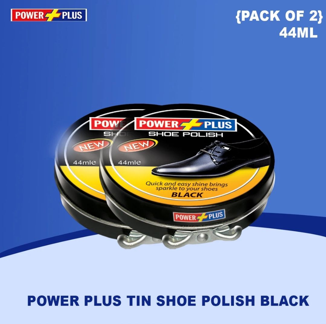 Power Plus Shoe Polish 44ml (Pack of 2) | Daraz.pk