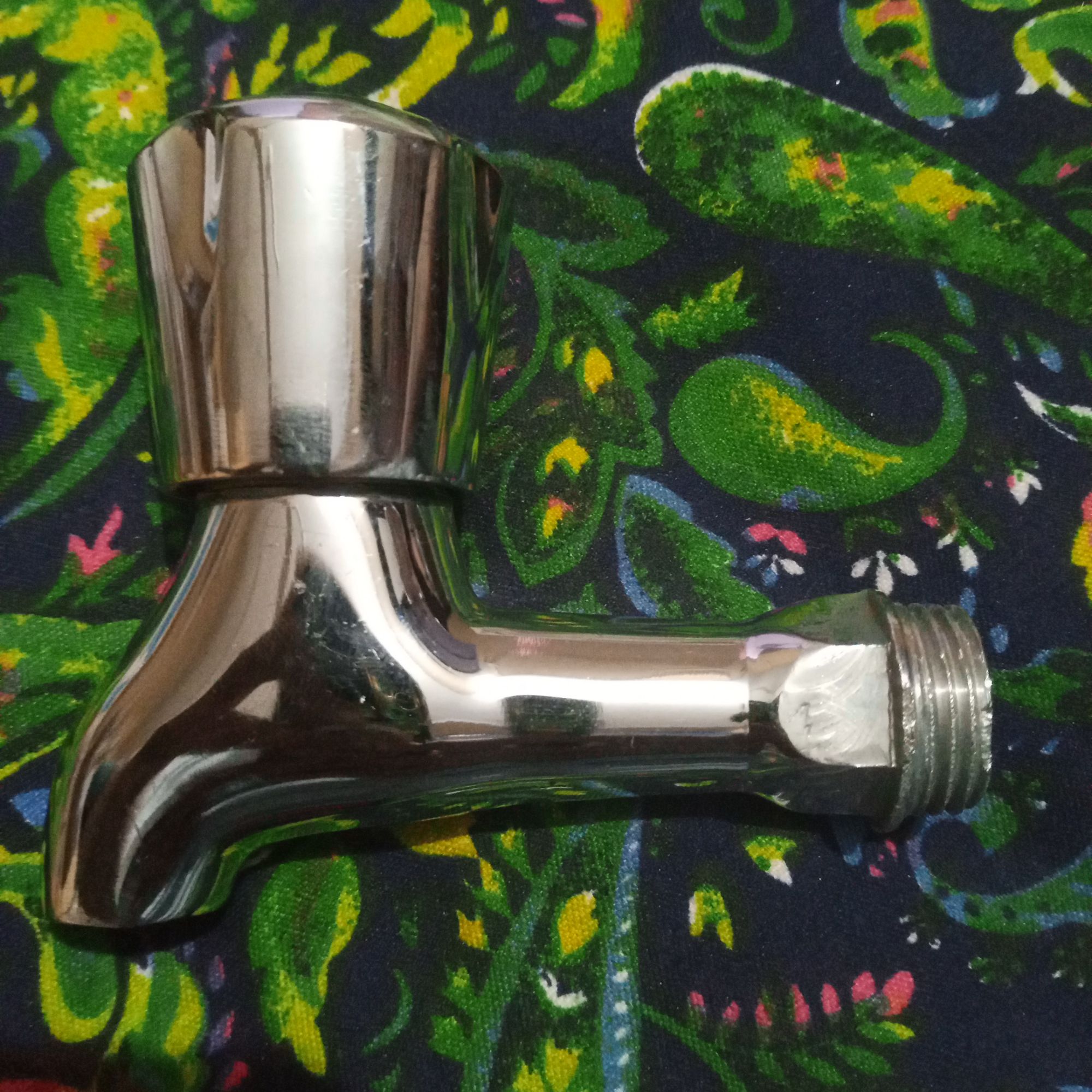 Super Asia Steel bib Cock with brass spindle | Daraz.pk
