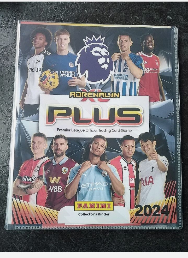 PANINI ADRENALYN XL PREMIER LEAGUE PLUS 2024 Collector binder Empty ...