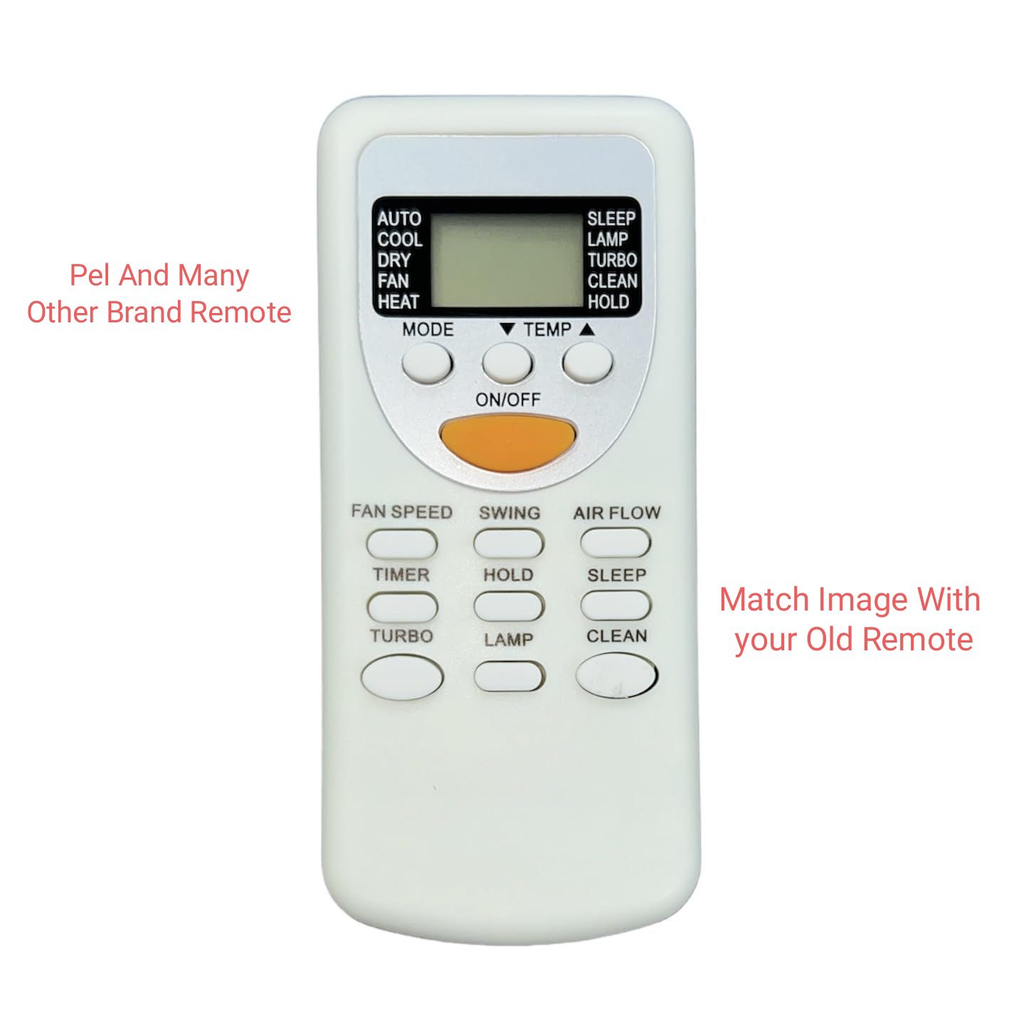 Pel Ac Remote / Pel Air conditioner Remoter / Pel Remote | Daraz.pk