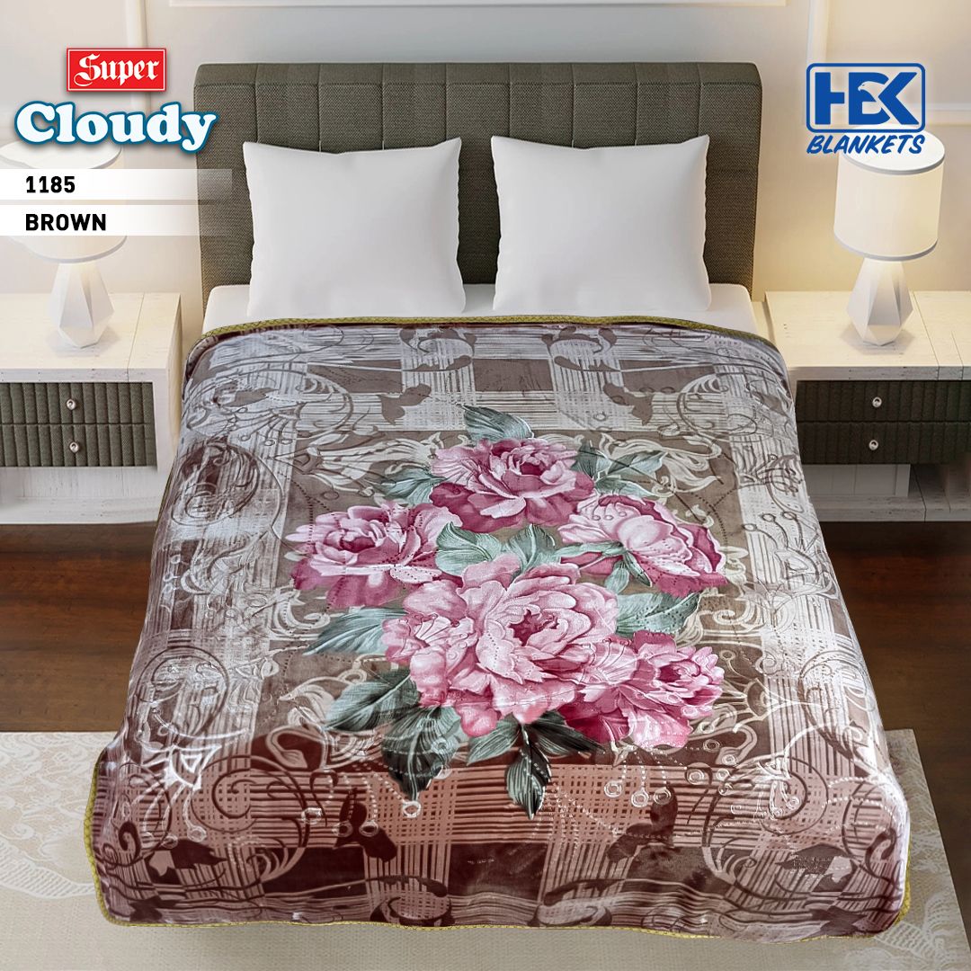 Super Cloudy 2 Ply Blanket (200*240) | Daraz.pk
