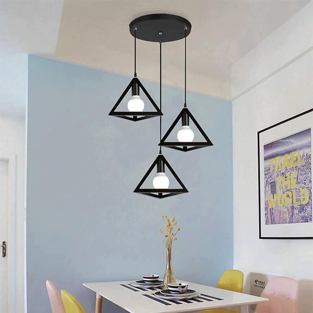 3 in 1 Triangle Shape Hanging Lamp, Ceiling Light, Ceiling Lamp ...
